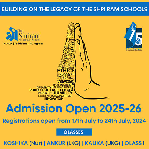 The Shriram Millennium School | Get admission at TSMS Gurgaon or ...
